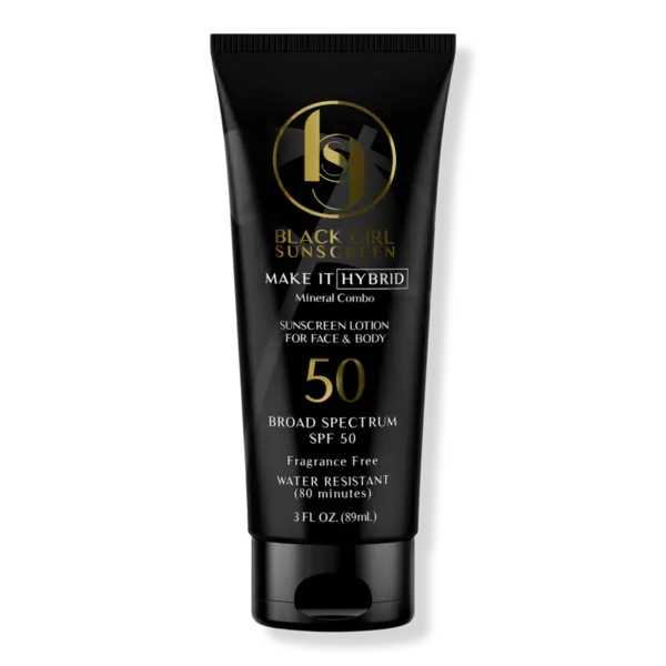 BLACK GIRL SUNSCREEN Make It Hybrid Broad Spectrum Spf 50