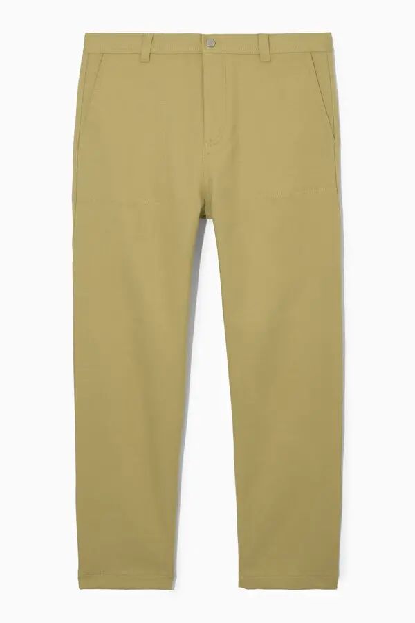 Cos Straight-leg Utility Pants - Beige | Editorialist