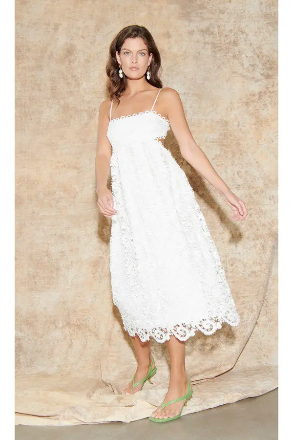 Saylor Wendie Dress In Floral - 40% Off | Editorialist