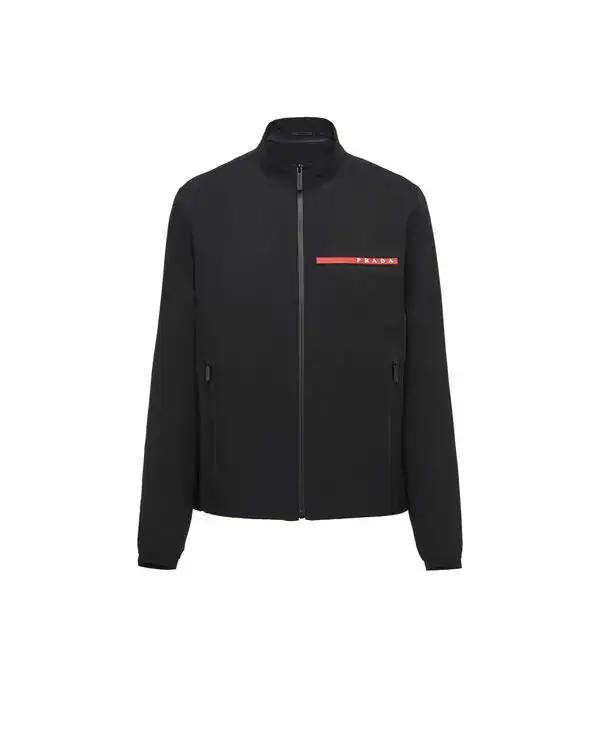 Prada Light Bi-stretch Jacket - Black | Editorialist