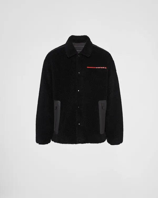 Prada Fleece Blouson Jacket
