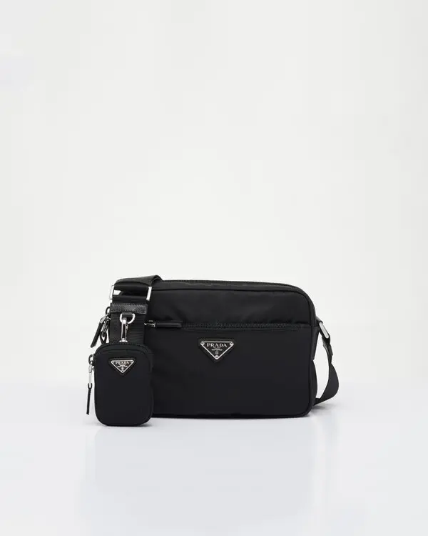 Prada Re-nylon Shoulder Bag - Black