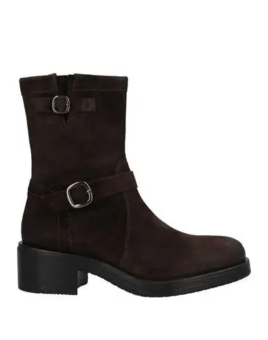 POLLINI Suede Ankle Boots - Brown