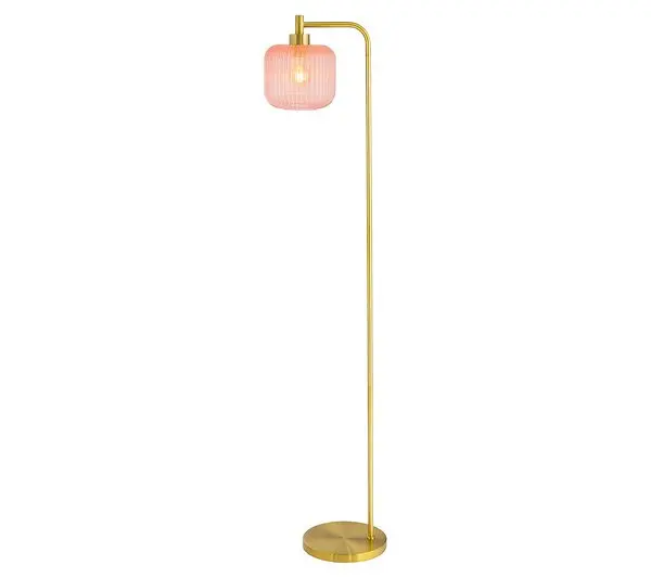 RIVER OF GOODS 63'h Wyatt Globe Shade Floor Lam