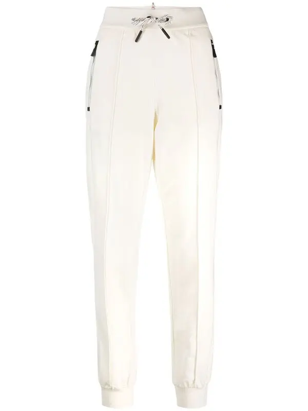 Moncler Drawstring Waistband Track Pants - Neutrals