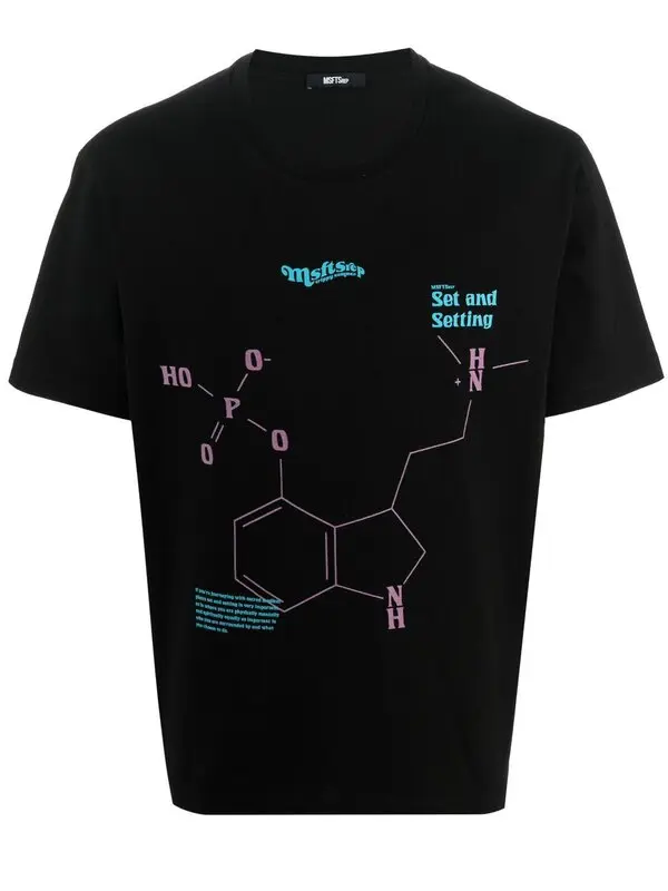 MSFTS Graphic-print Cotton T-shirt