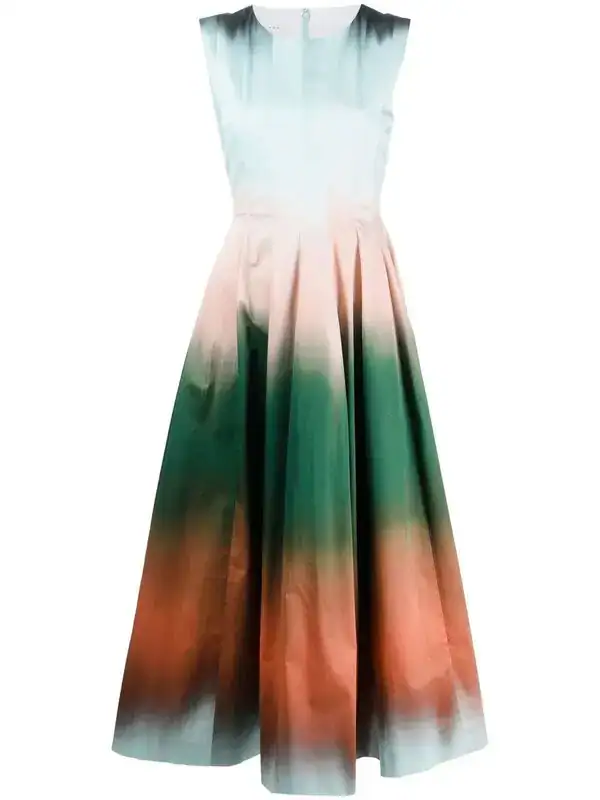 dip dye formal dress Romantic Dip Dye Rainbow Colored Wedding Dress