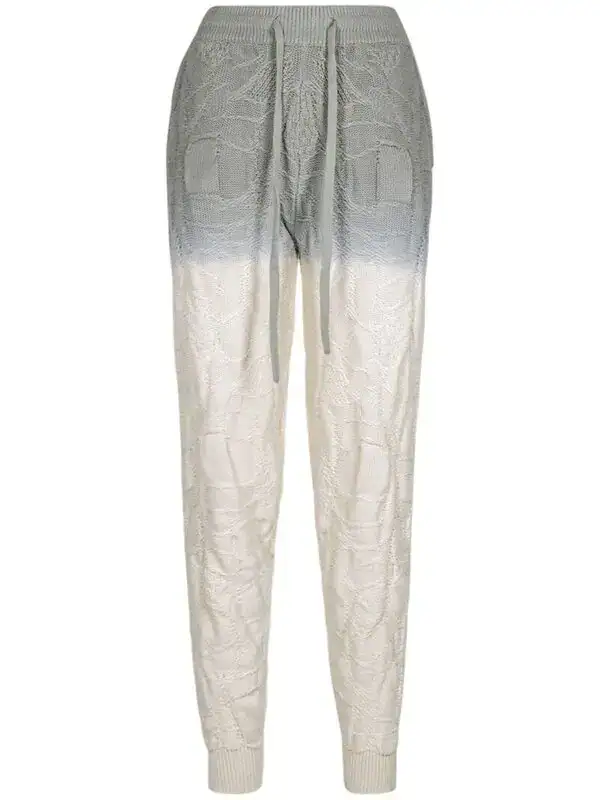 Buy Twenty Montréal Crossover Netting Gradient Track Pants - Grey At 70 ...