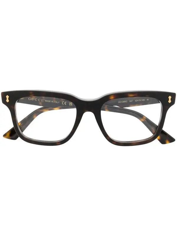 Gucci Square Frame Optical Glasses