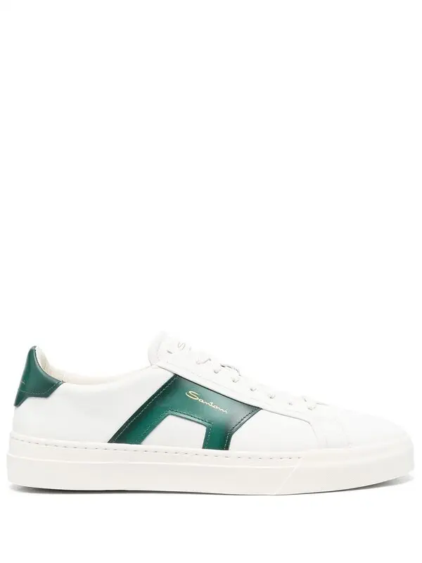 Santoni Logo-detail Low-top Sneakers