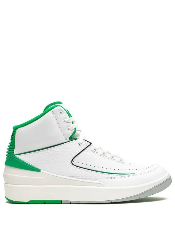 JORDAN Air 2 Lucky Green Sneakers - White