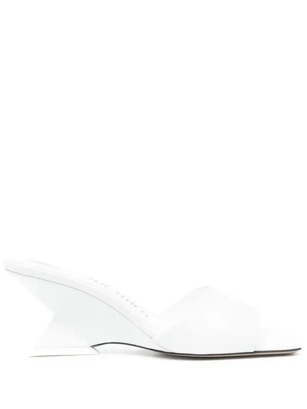 Attico 60mm Cheope Sandals - White