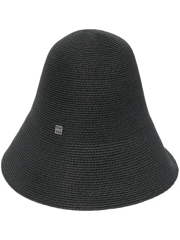 TOTÊME Logo-plaque Bucket Hat - Black