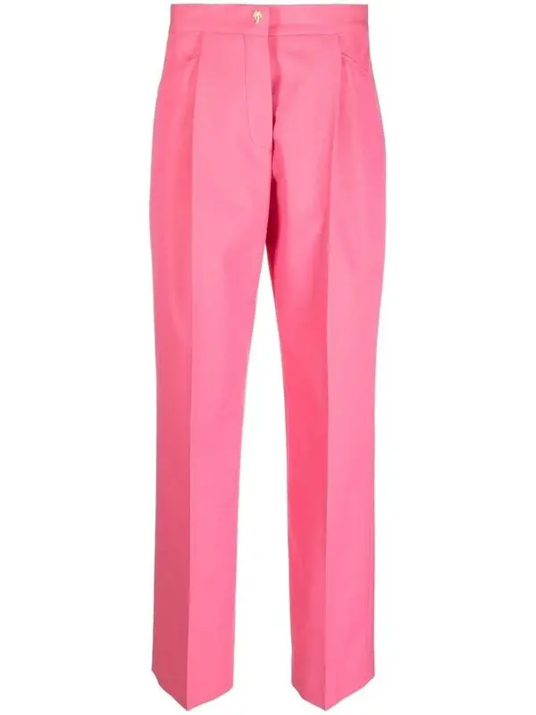Palm Angels Pressed-crease Tailored Trousers