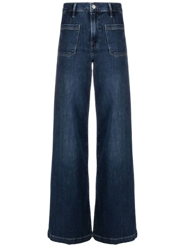FRAME Mid-rise Bootcut Jeans