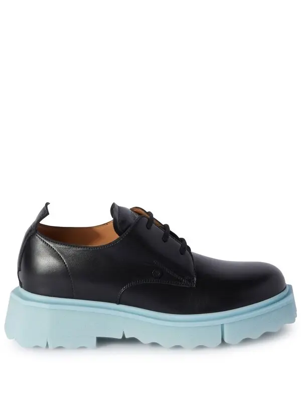 Off-White Leather Sponge Derby