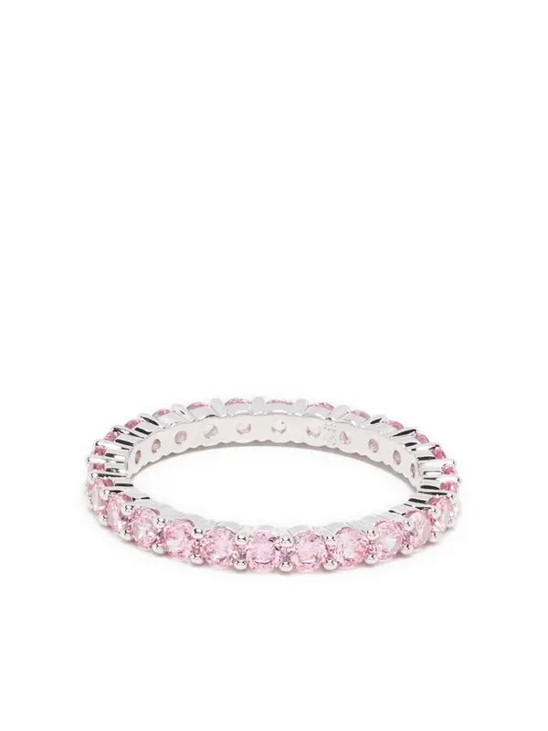 SWAROVSKI Round Cut Ring - Silver