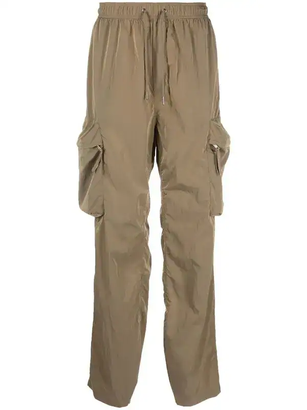 Filippa K Drawstring Shell Trousers In Neutrals 40% Off