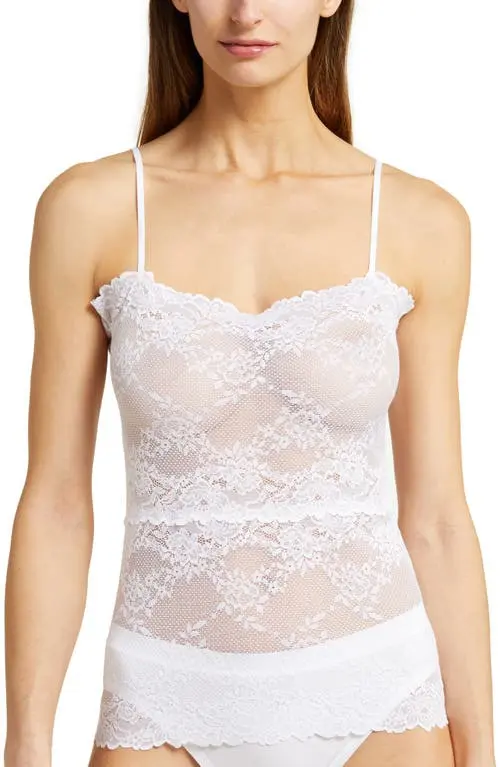 Natori Heavenly Lace Camisole - Wht