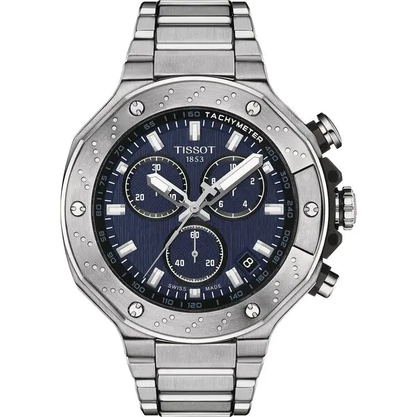 TISSOT T-race Chronograph Bracelet Watch - Grey