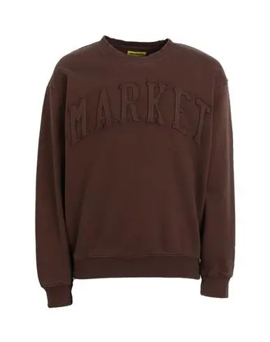 MARKET Vintage Wash Crewneck Sweatshirt - Brown