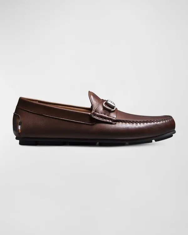 Allen Edmonds Sebastian Leather Drivers - Mahogany