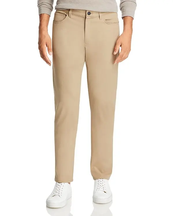 Theory Raffi Slim Fit Trousers - Bark