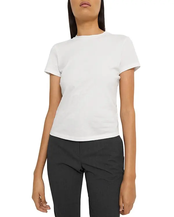 Theory Apex Tiny Tee - White