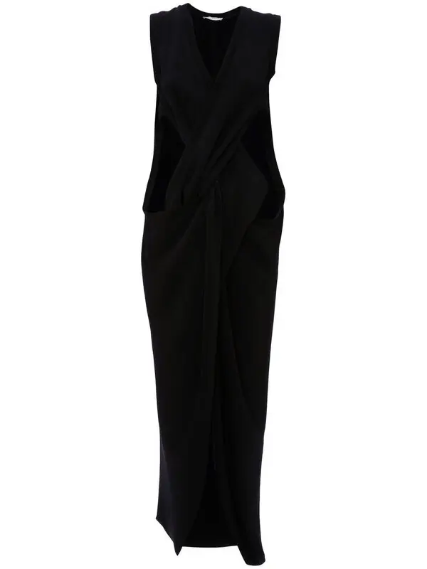 JW Anderson Twist-front Maxi Dress