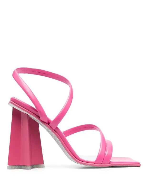 CHIARA FERRAGNI Star-heel Sandals - Pink