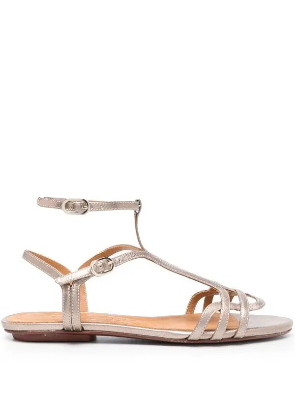 Chie Mihara 15mm Leather Open Toe Sandals
