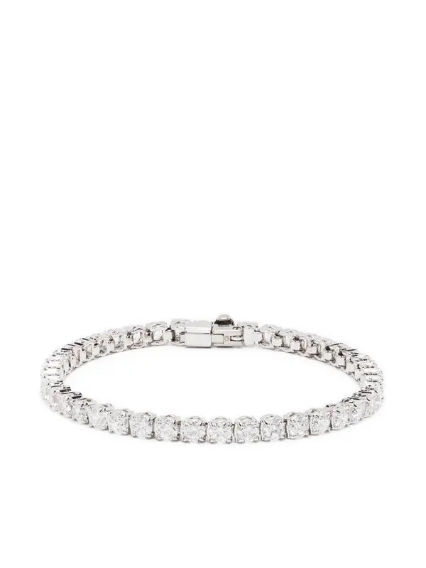 SWAROVSKI Matrix Tennis Bracelet - Silver