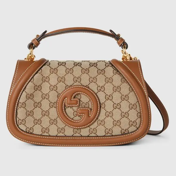 Gucci Blondie Medium Top Handle Bag - Brown