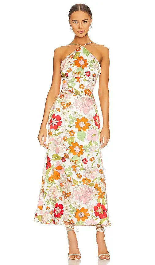 Elliatt Khloe Maxi Dress In Multi - 17% Off | Editorialist