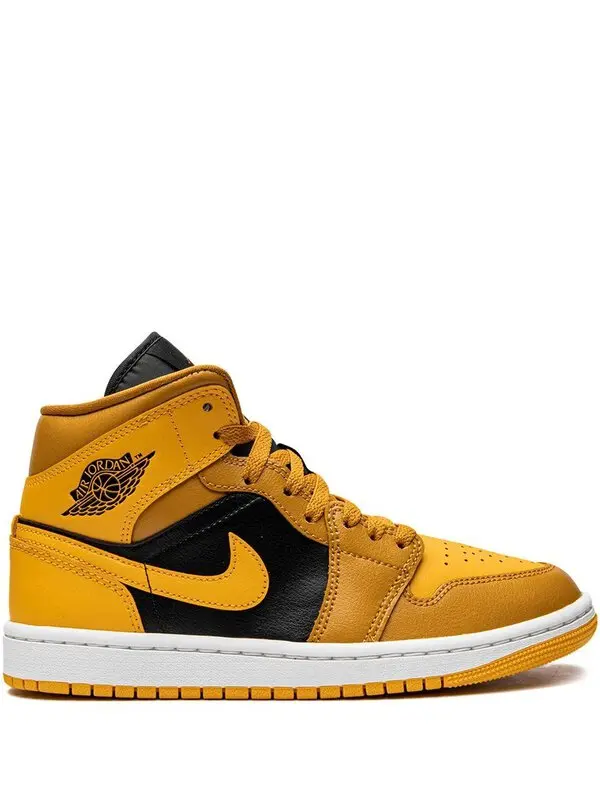 JORDAN Air 1 Mid Chutney Sneakers - Yellow
