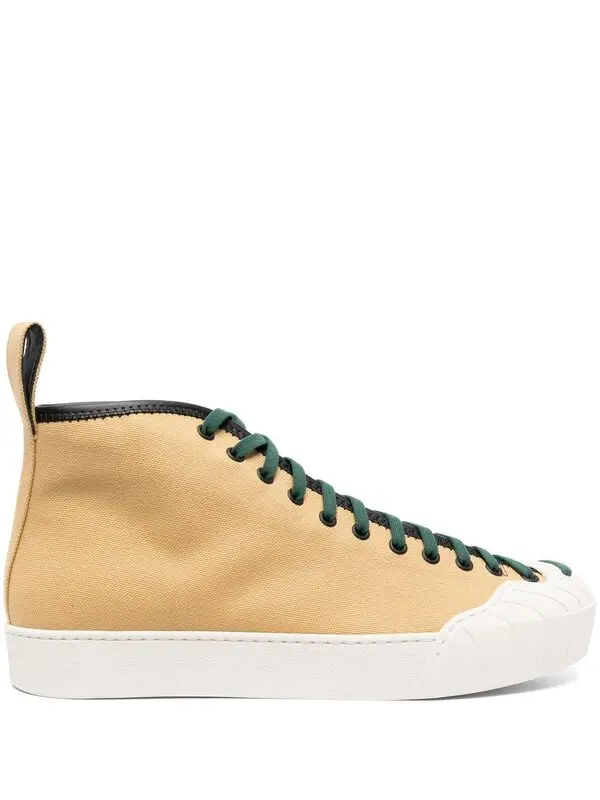 Sunnei Isi High-top Sneakers - Yellow
