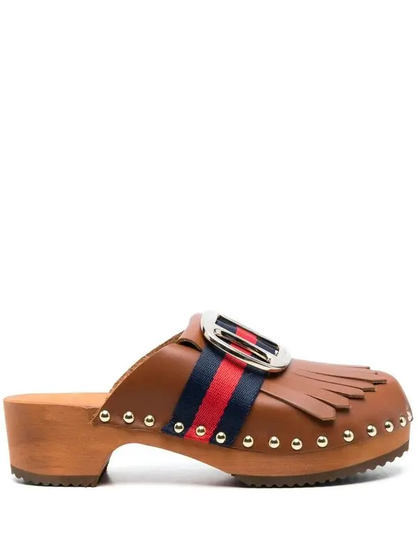 Jejia Tassel-detail Mules