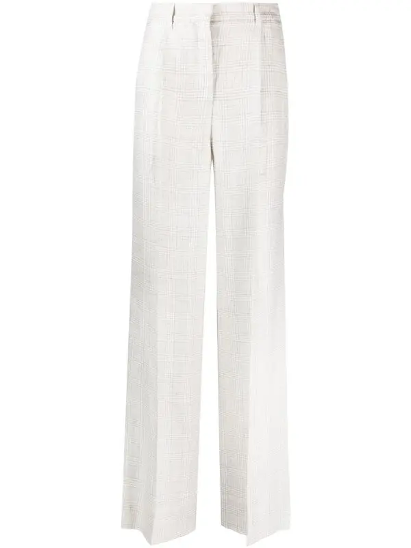 Lorena Antoniazzi Tailored Houndstooth Trousers