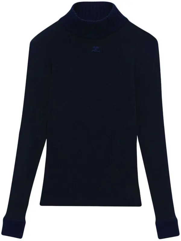 COURREGES Reedition Second-skin Top - Blue