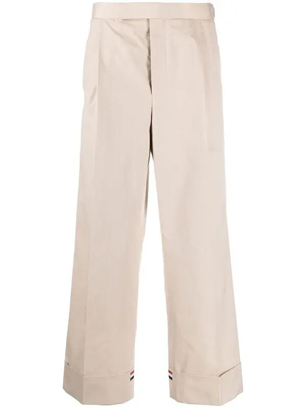 Thom Browne Rwb Stripe Tailored Trousers