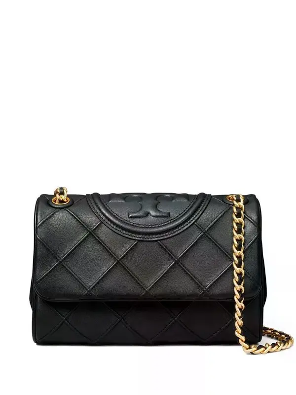 Tory Burch Fleming Soft Convertible Shoulder Bag - Black