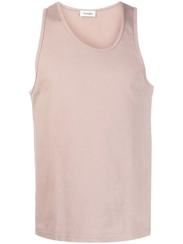 Nanushka Aziz Asymmetric Tank Top