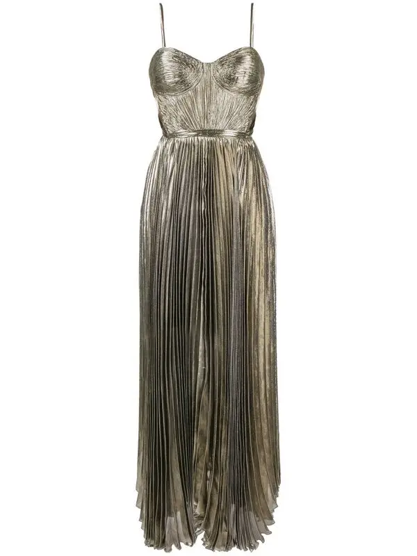 MARIA LUCIA HOHAN Lethia Pleated Gown