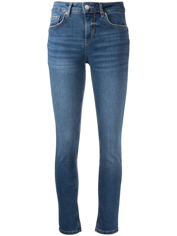 Liu Jo Bottom Up Skinny Jeans - Blue