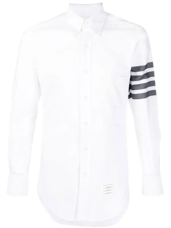 Thom Browne Bar Stripe Cotton Shirt