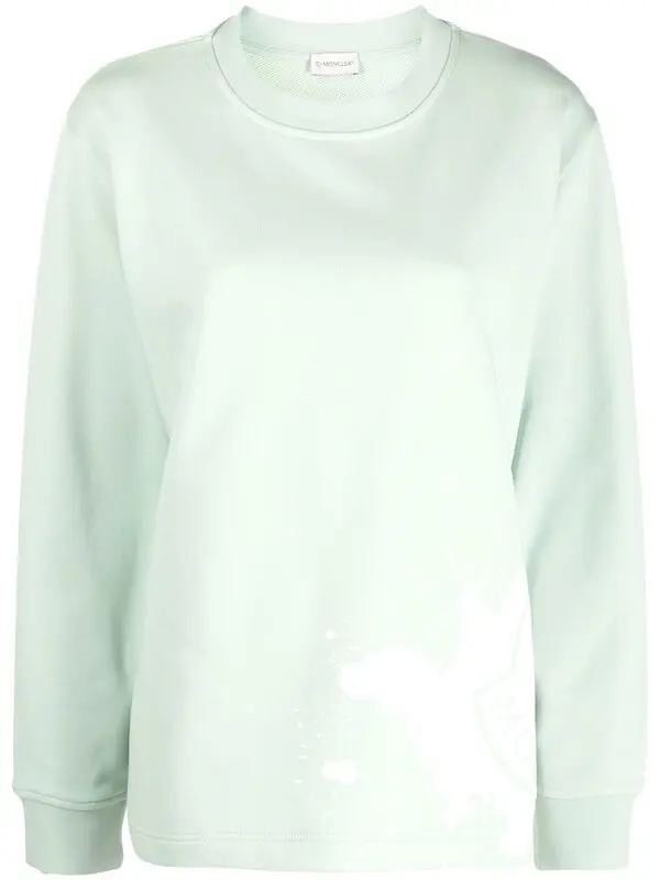 Moncler Logo-print Knitted Sweatshirt