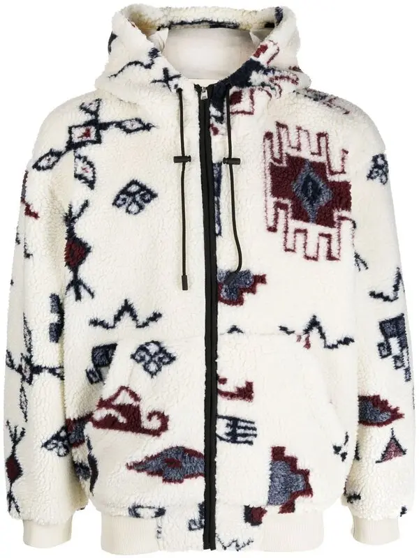 Buy MARANT Mikori Deep Pile Bomber Jacket - Neutrals At 60% Off ...