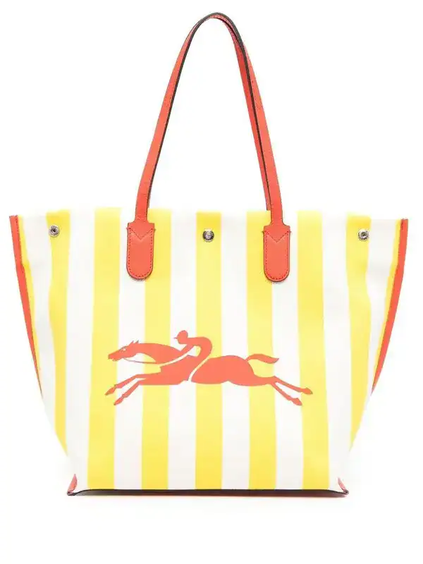 Longchamp Large Roseau Essential Tote Bag In Yellow 8% Off