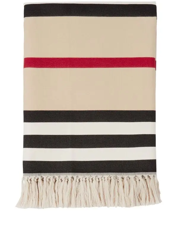 Burberry Icon Stripe Cotton Blanket