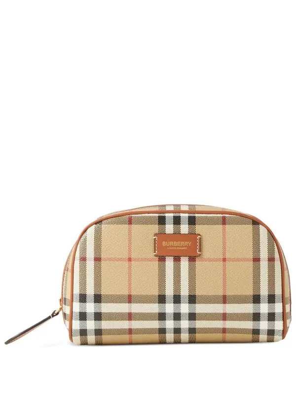 Burberry Check Travel Pouch